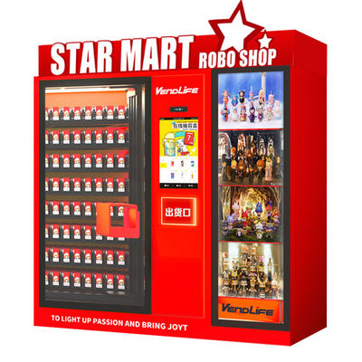 WIFI Blind Box Vending Machine With Showroom Elevator Direct Push Aisle ...