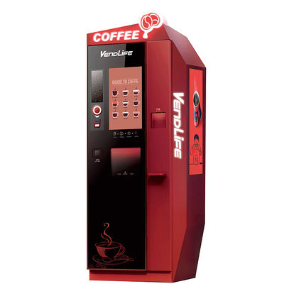3 step Workplace Coffee Vending Machines ISO90001 Certified 80 caliber