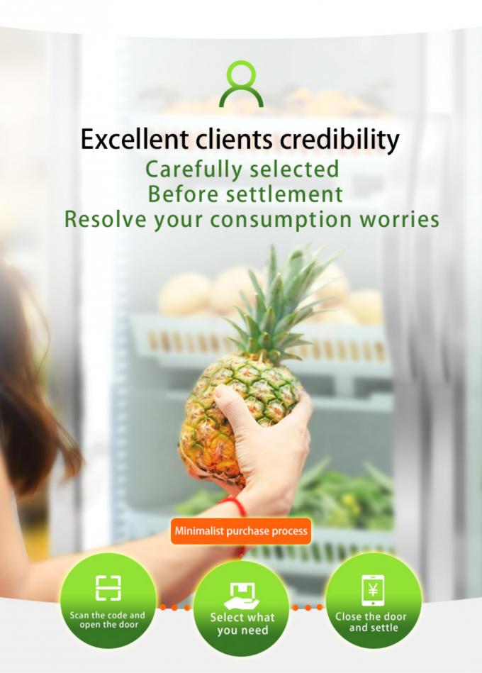 1KW Smart Vending Machine Beer Bottle With Gravity Sensor 60Hz